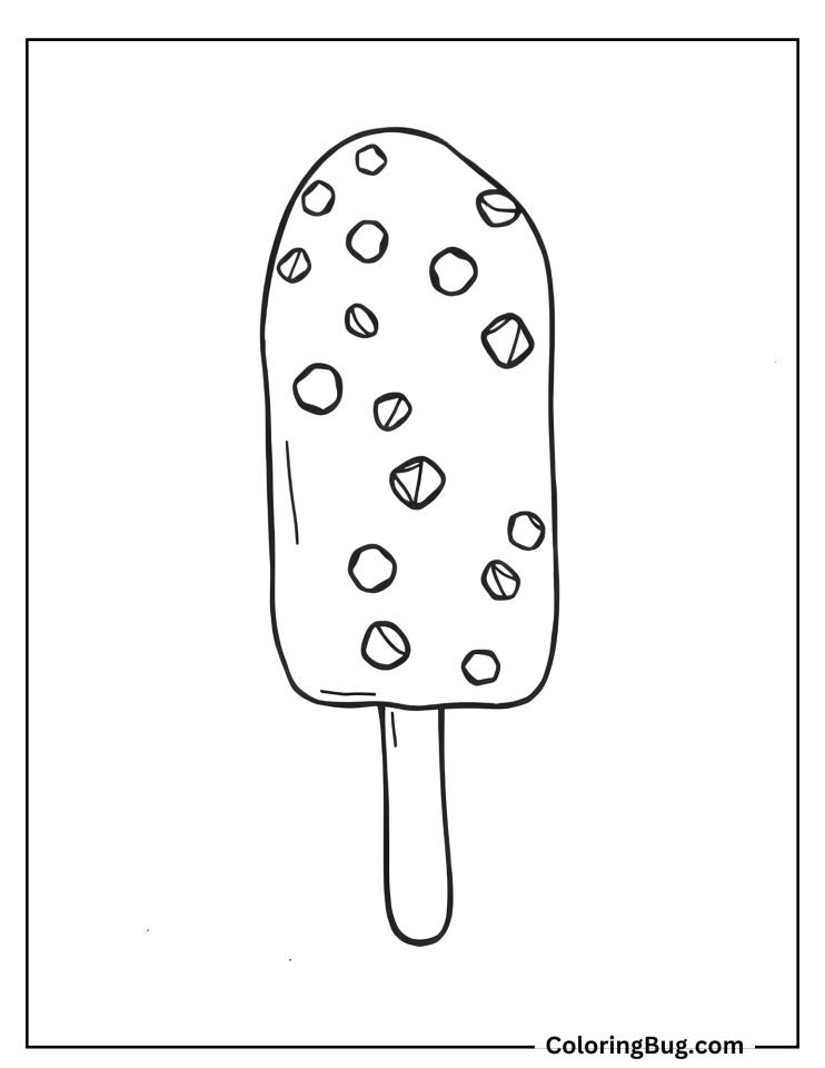 40 Ice Cream Coloring Pages (Free Printable PDFs)