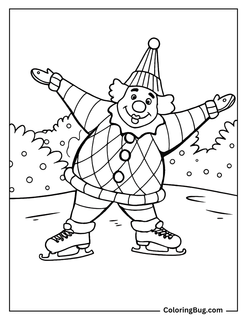 32 Clown Coloring Pages (Free Printable PDFs)