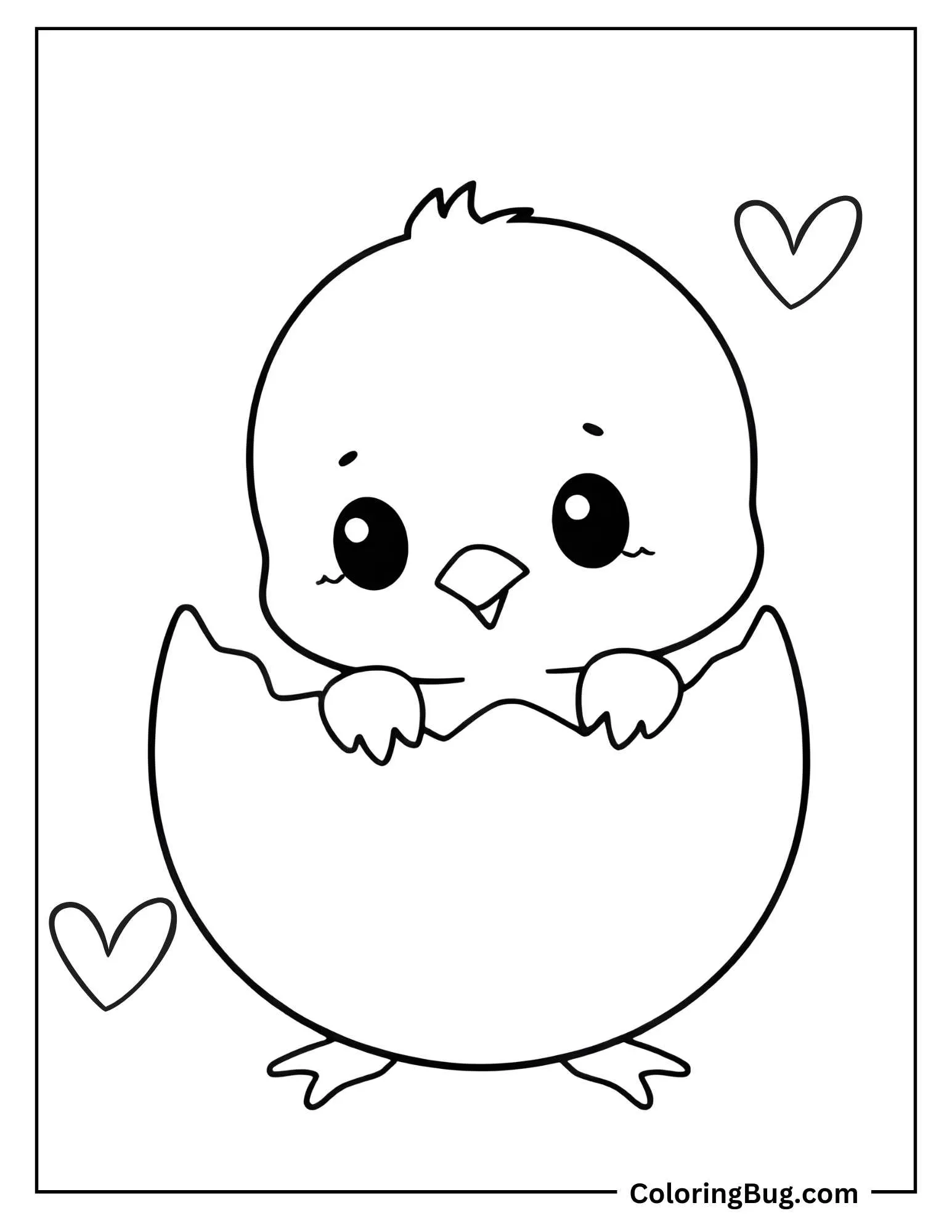 110 Cute Coloring Pages (Free Printable PDFs)