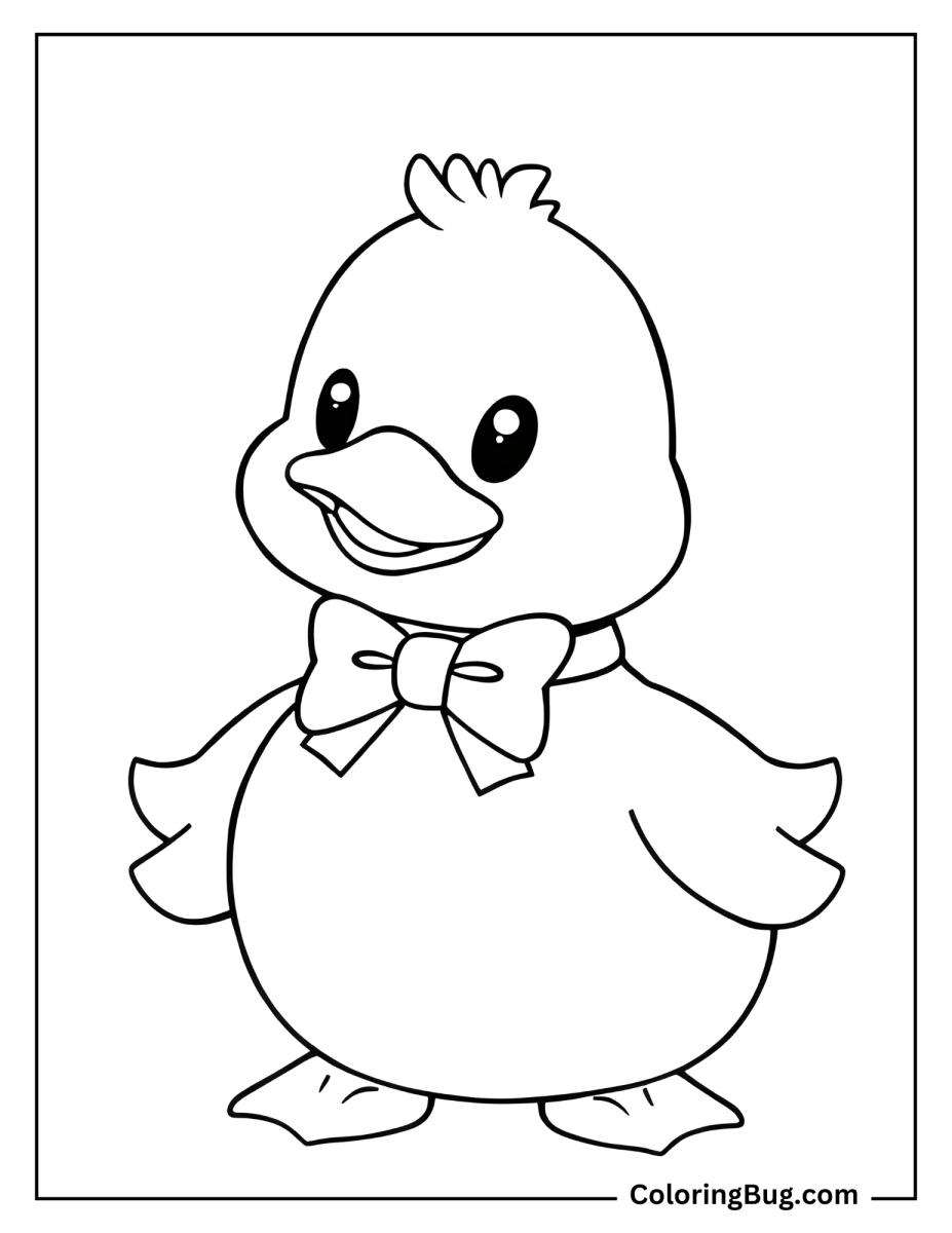 110 Cute Coloring Pages (Free Printable PDFs)