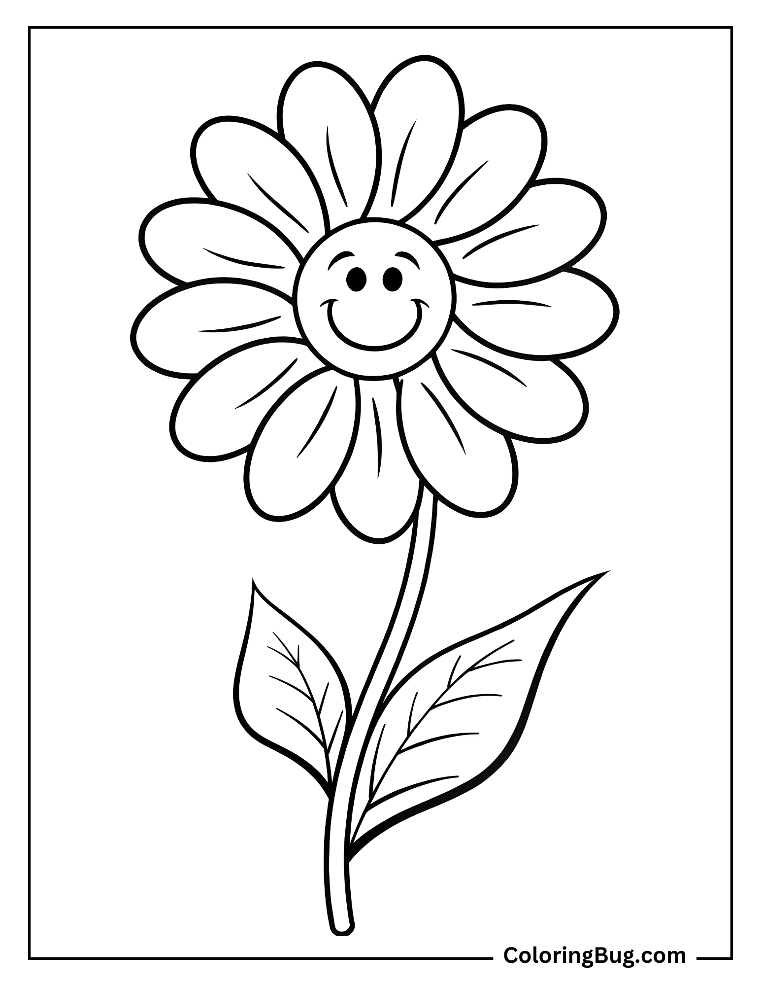 40 Daisy Flowers Coloring pages (Free printable PDFs)
