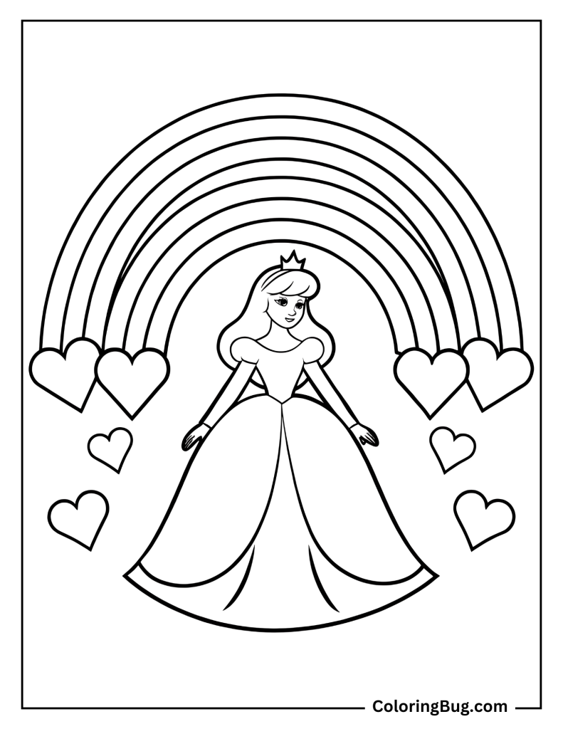 56 Disney Valentines Coloring Pages (Free Printable PDFs)