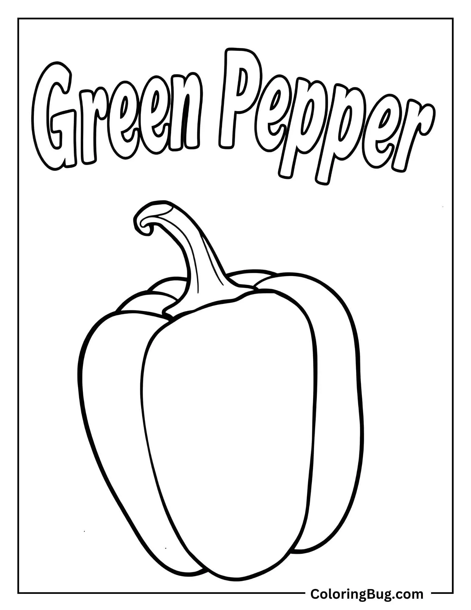 40 Vegetable Coloring Pages (Free Printable PDFs)