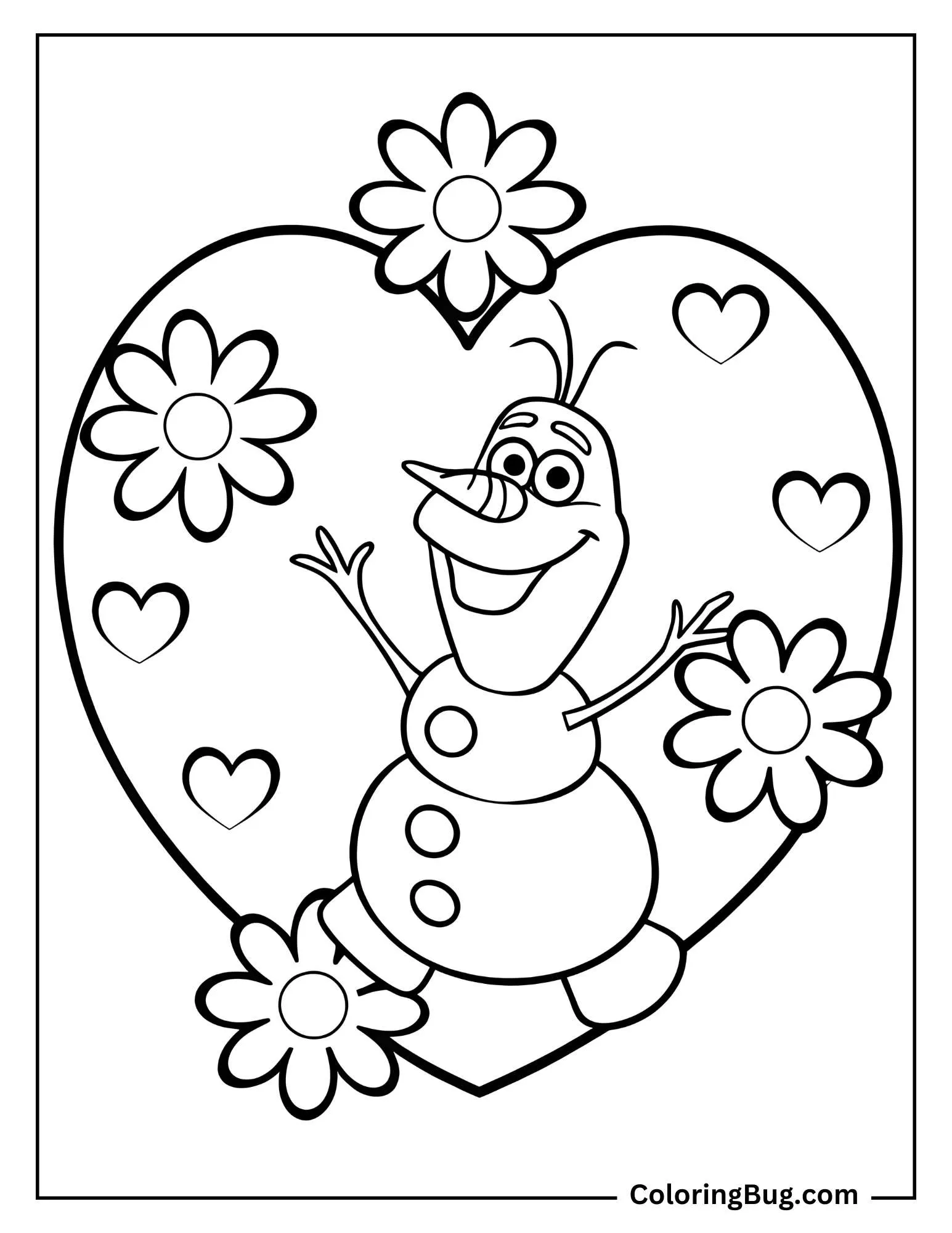 56 Disney Valentines Coloring Pages (Free Printable PDFs)