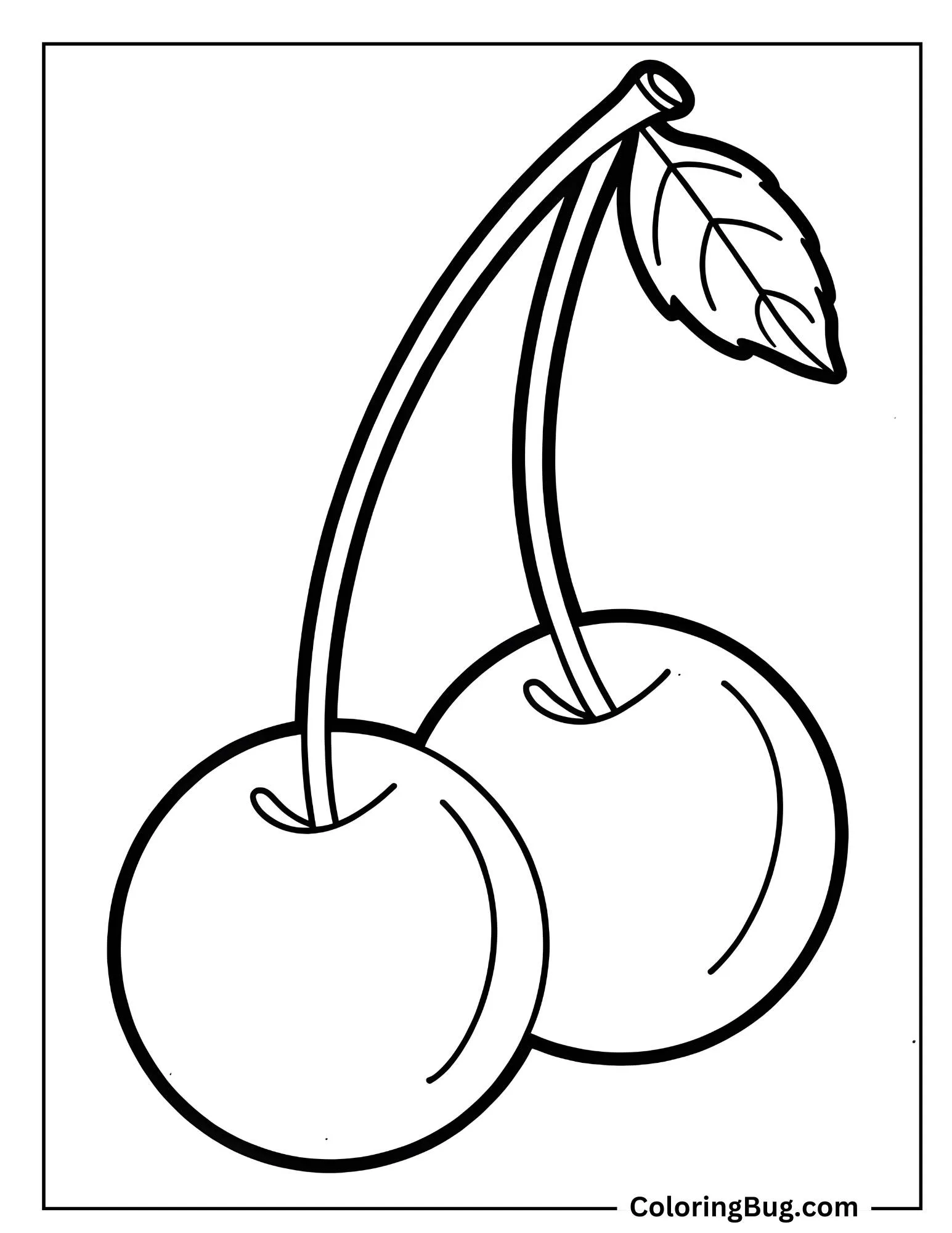 40 Fruit Coloring Pages (Free Printable PDFs)