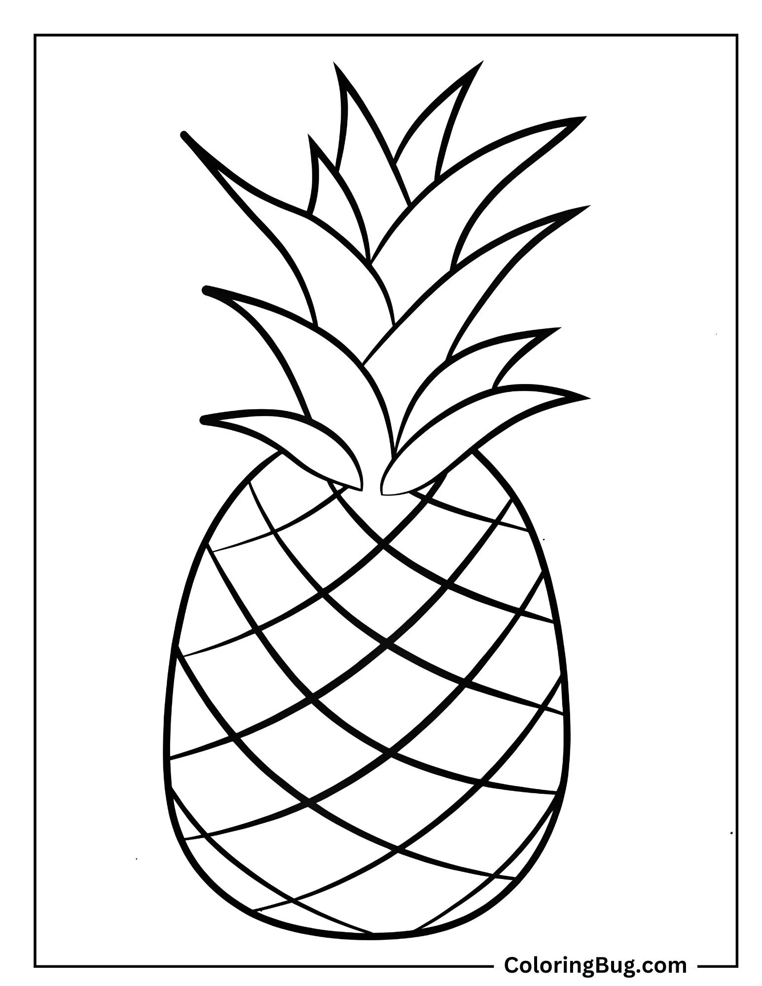 40 Fruit Coloring Pages (Free Printable PDFs)
