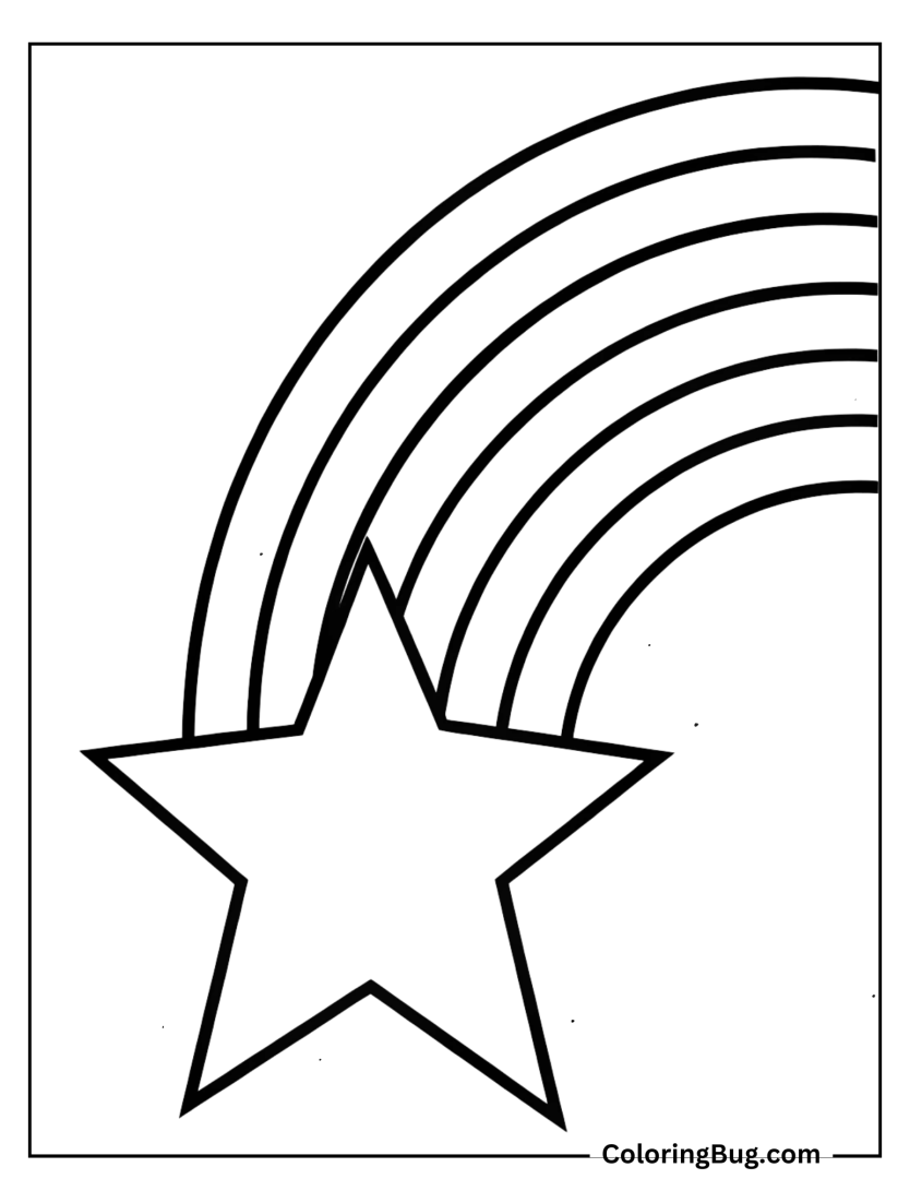 60 Star Coloring Pages (Free Printable PDFs)