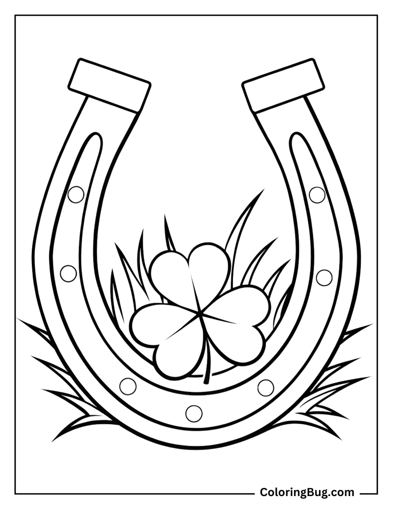 20 Clover St. Patrick's Day Coloring Pages (Free Printable PDFs)
