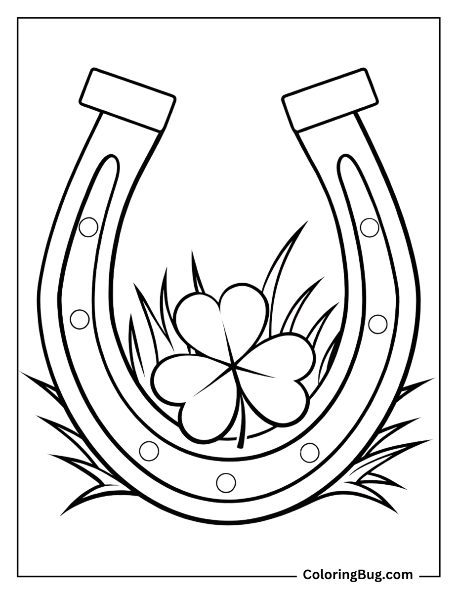 20 Clover St. Patrick's Day Coloring Pages (Free Printable PDFs)