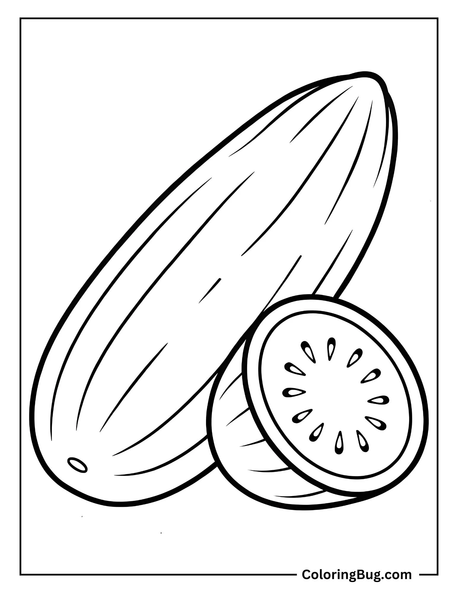 40 Vegetable Coloring Pages (Free Printable PDFs)