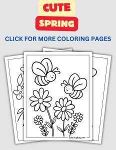 335+ Spring Coloring Pages (Free Printable PDFs)