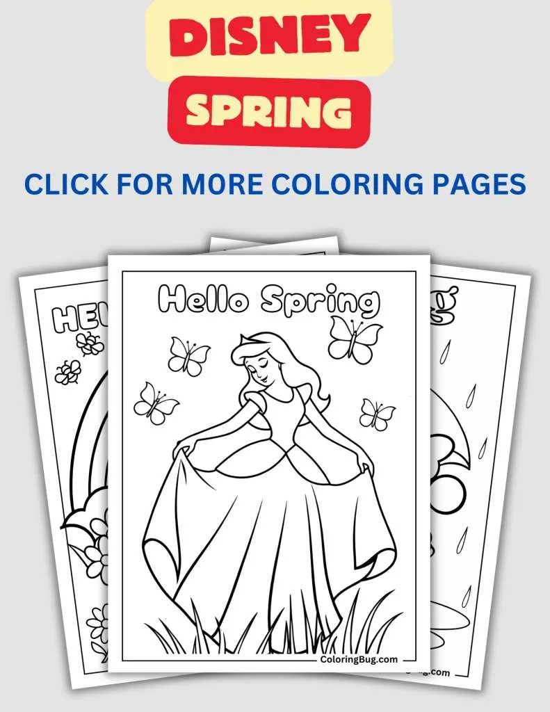 335+ Spring Coloring Pages (Free Printable PDFs)