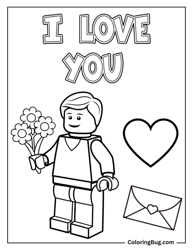 30 LEGO Minifigure Coloring Pages (Free Printable PDFs)