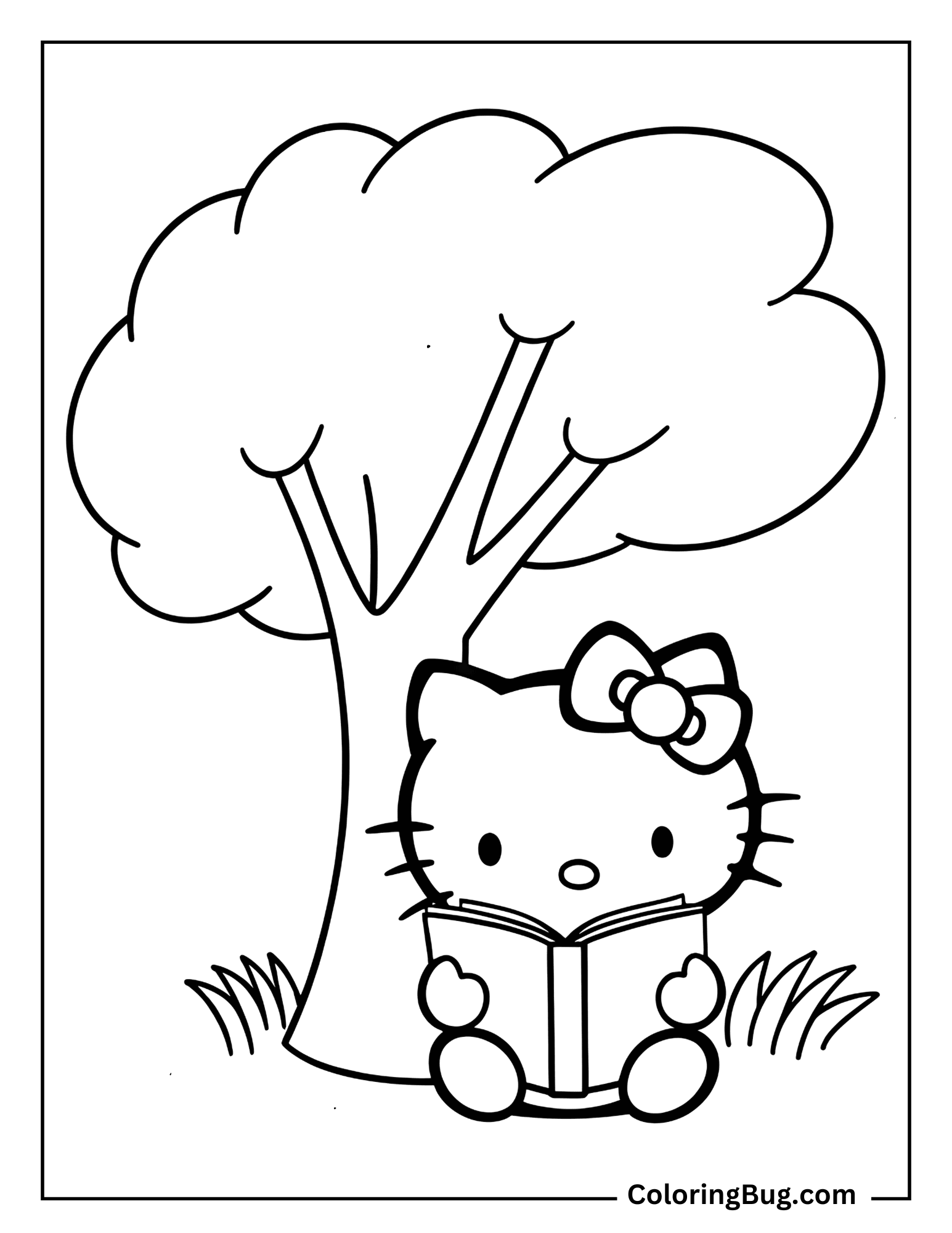 20 Fall Hello Kitty Coloring pages (Free printable PDFs)