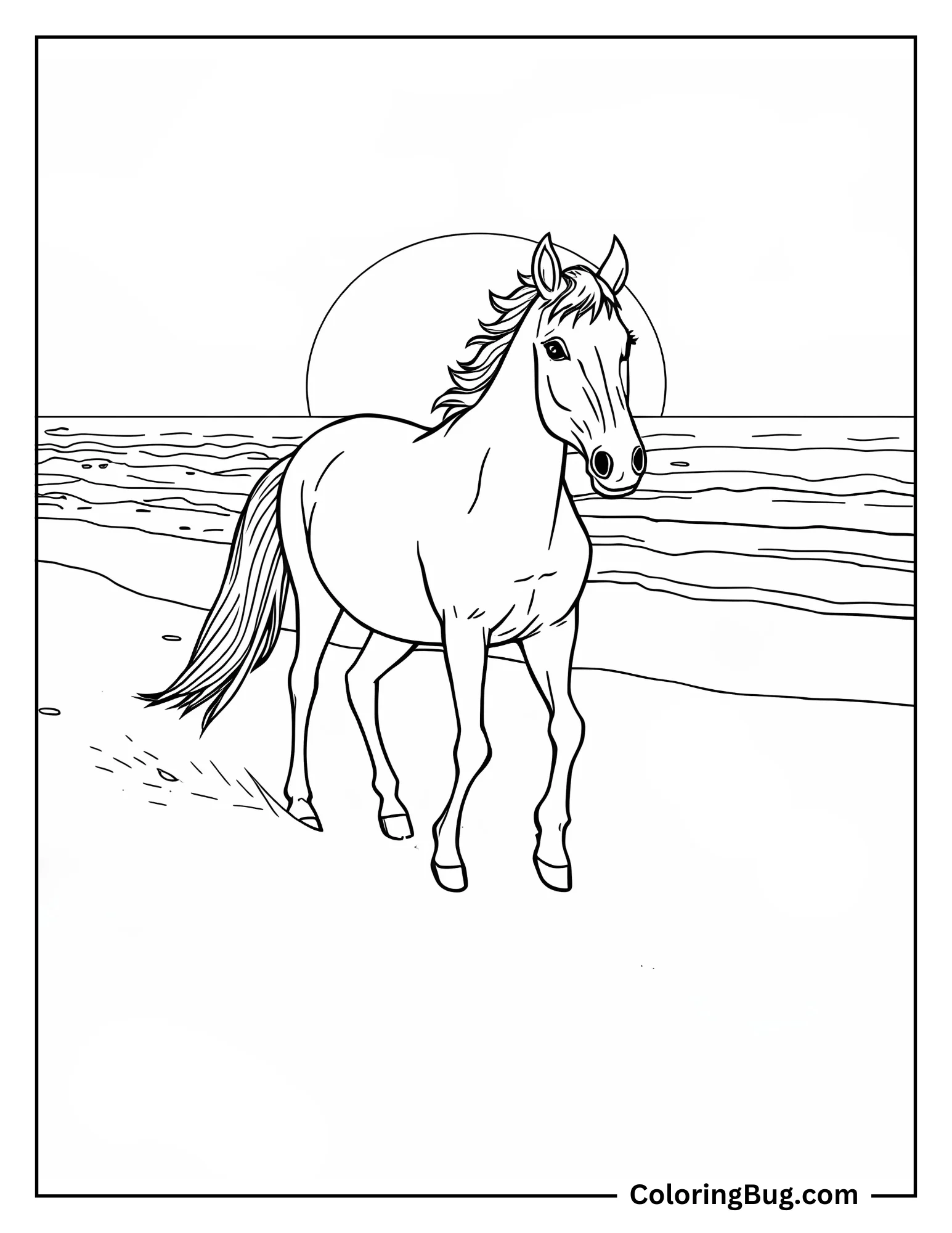 50 Horse Coloring Pages (Free Printable PDFs)