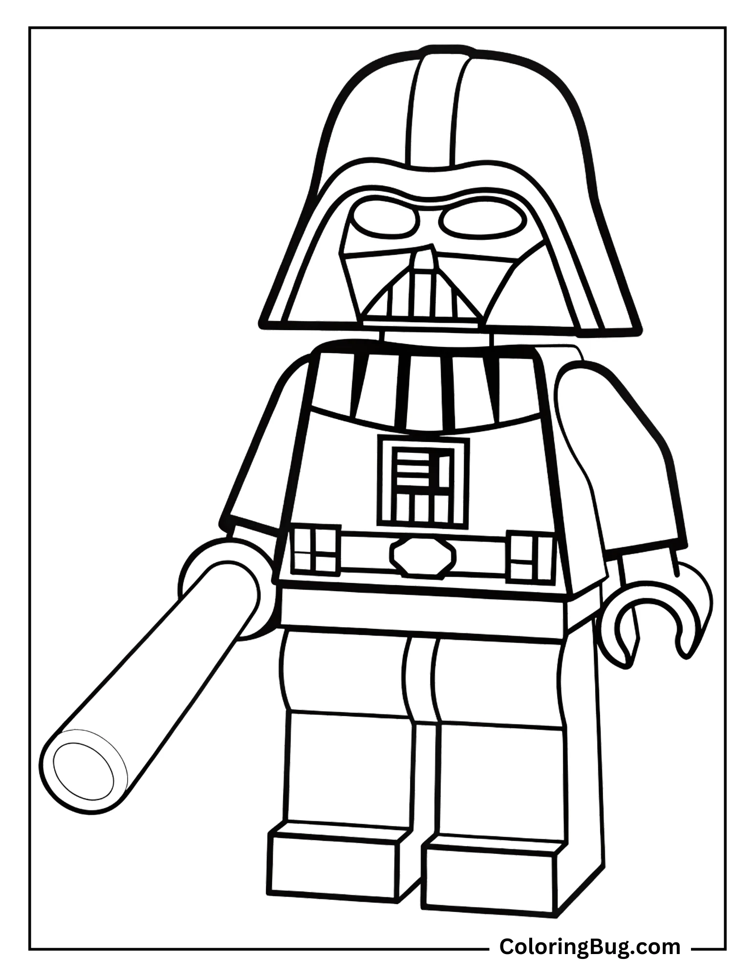 30 LEGO Minifigure Coloring Pages (Free Printable PDFs)