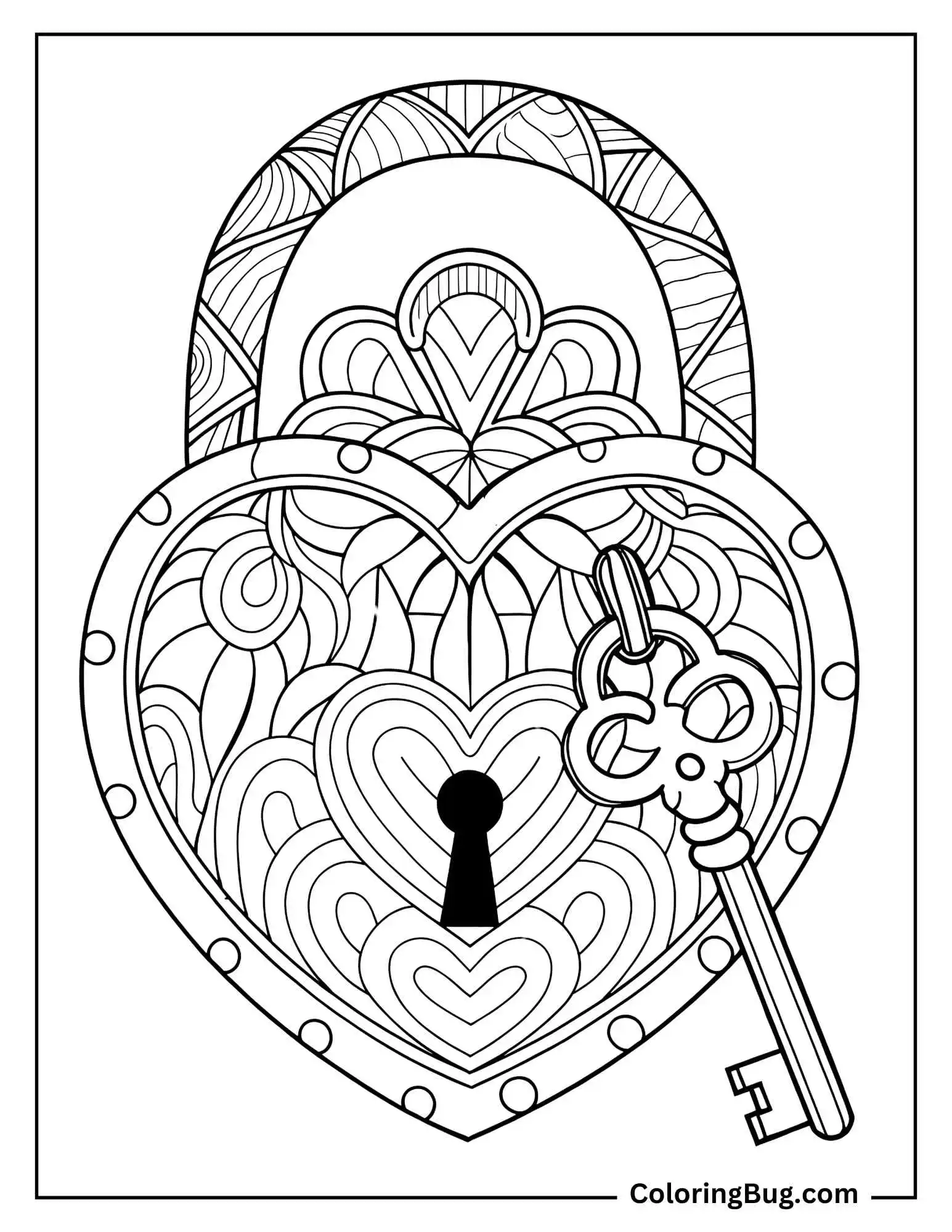 18 Valentines Coloring Pages for Adults (Free Printable PDFs)