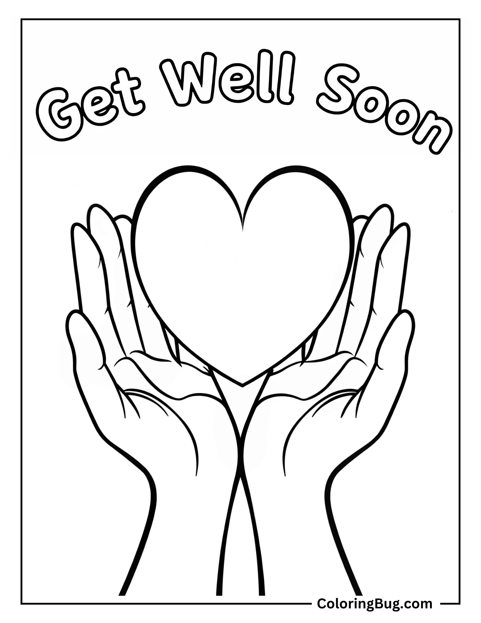 30 Get Well Soon Coloring Pages (Free Printable PDFs)