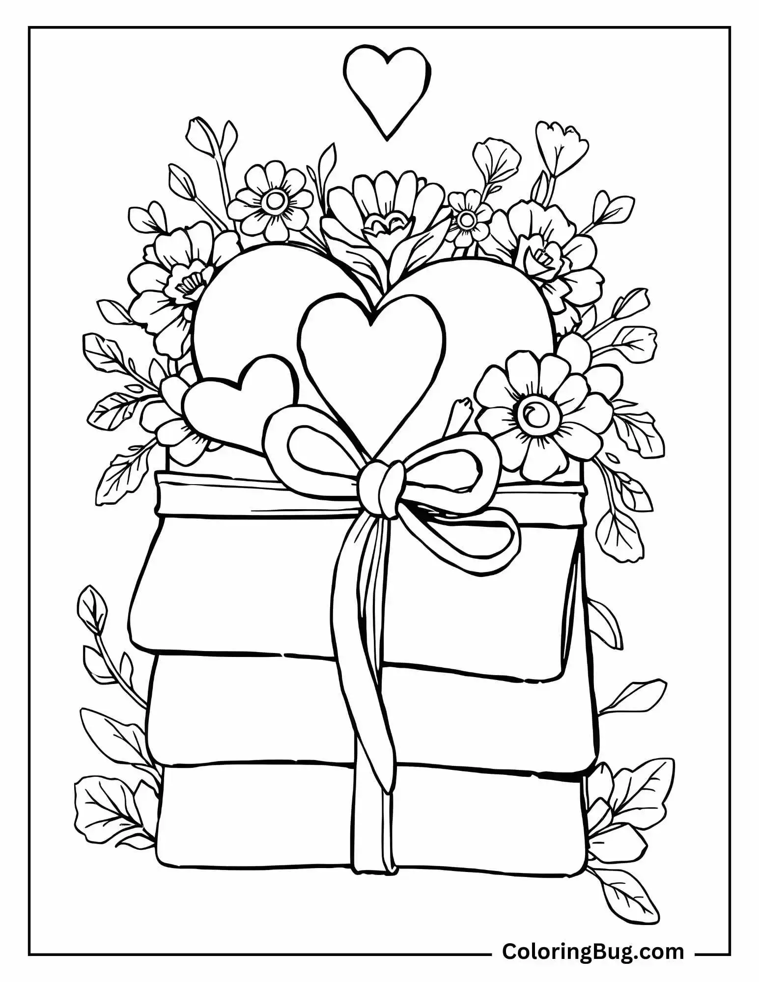 18 Valentines Coloring Pages for Adults (Free Printable PDFs)