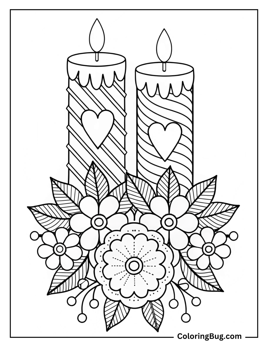 18 Valentines Coloring Pages for Adults (Free Printable PDFs)