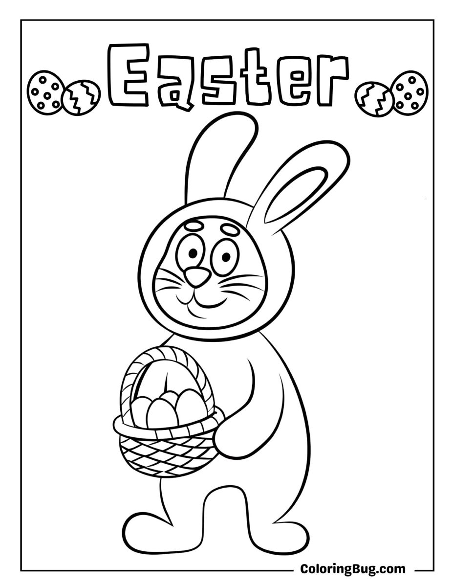 30 Cat Easter Coloring Pages (Free Printable PDFs)