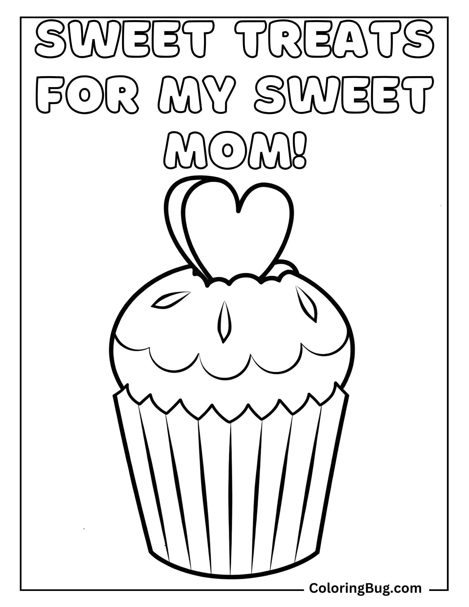 20 Cute Mother's Day Coloring Pages (Free Printable PDFs)