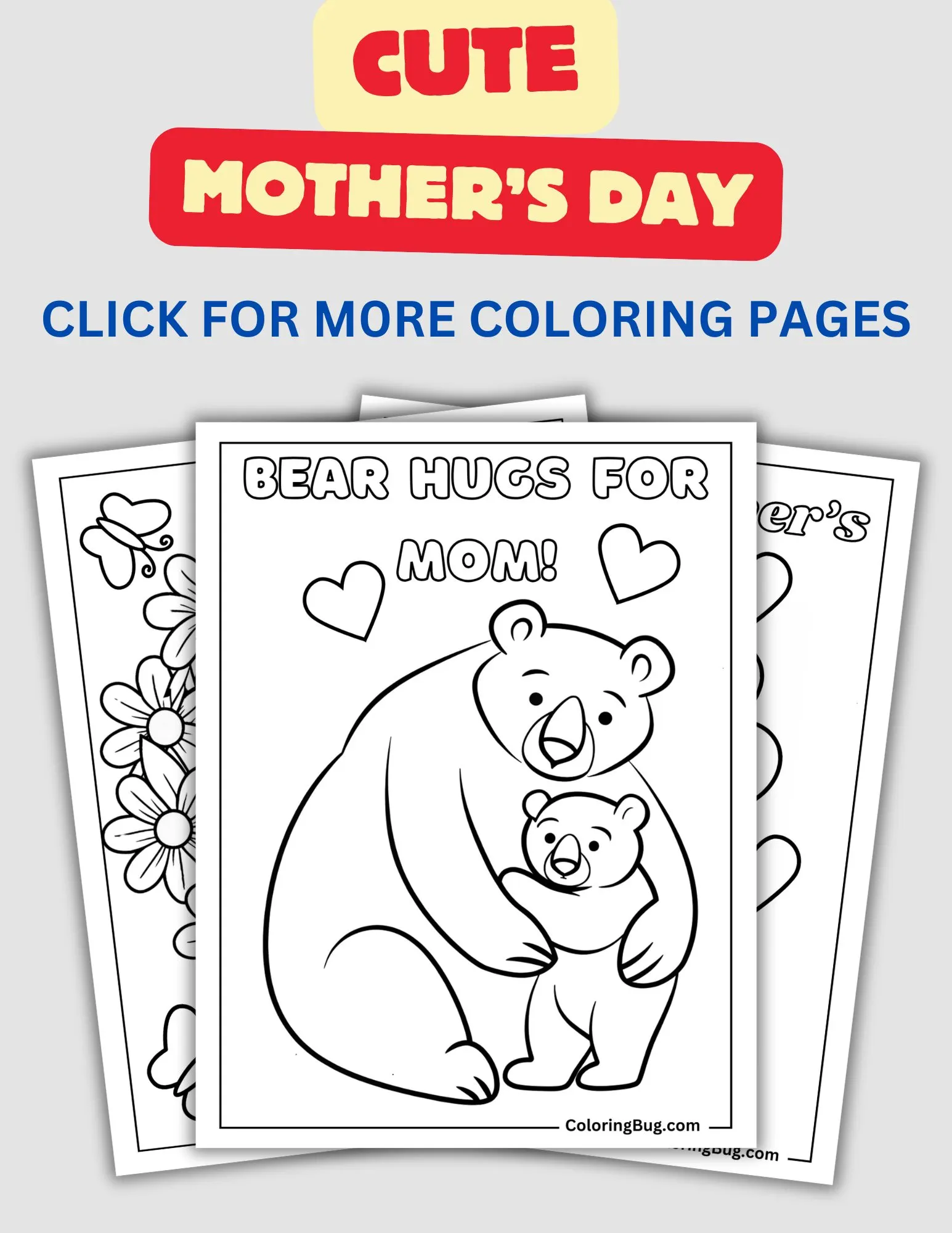 400 Mother's Day Coloring Pages (Free Printable PDFs)