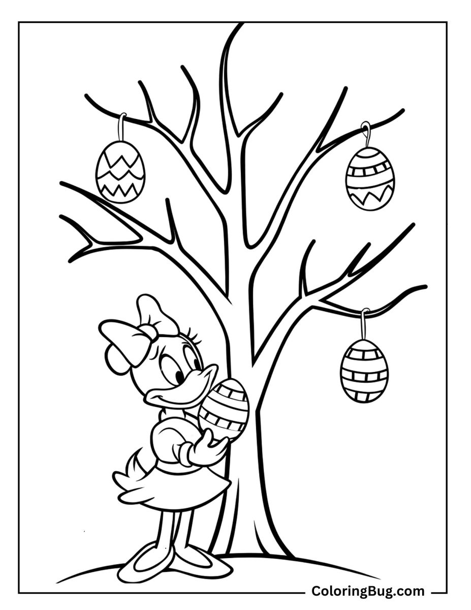 30 Disney Easter Coloring Pages (Free Printable PDFs)