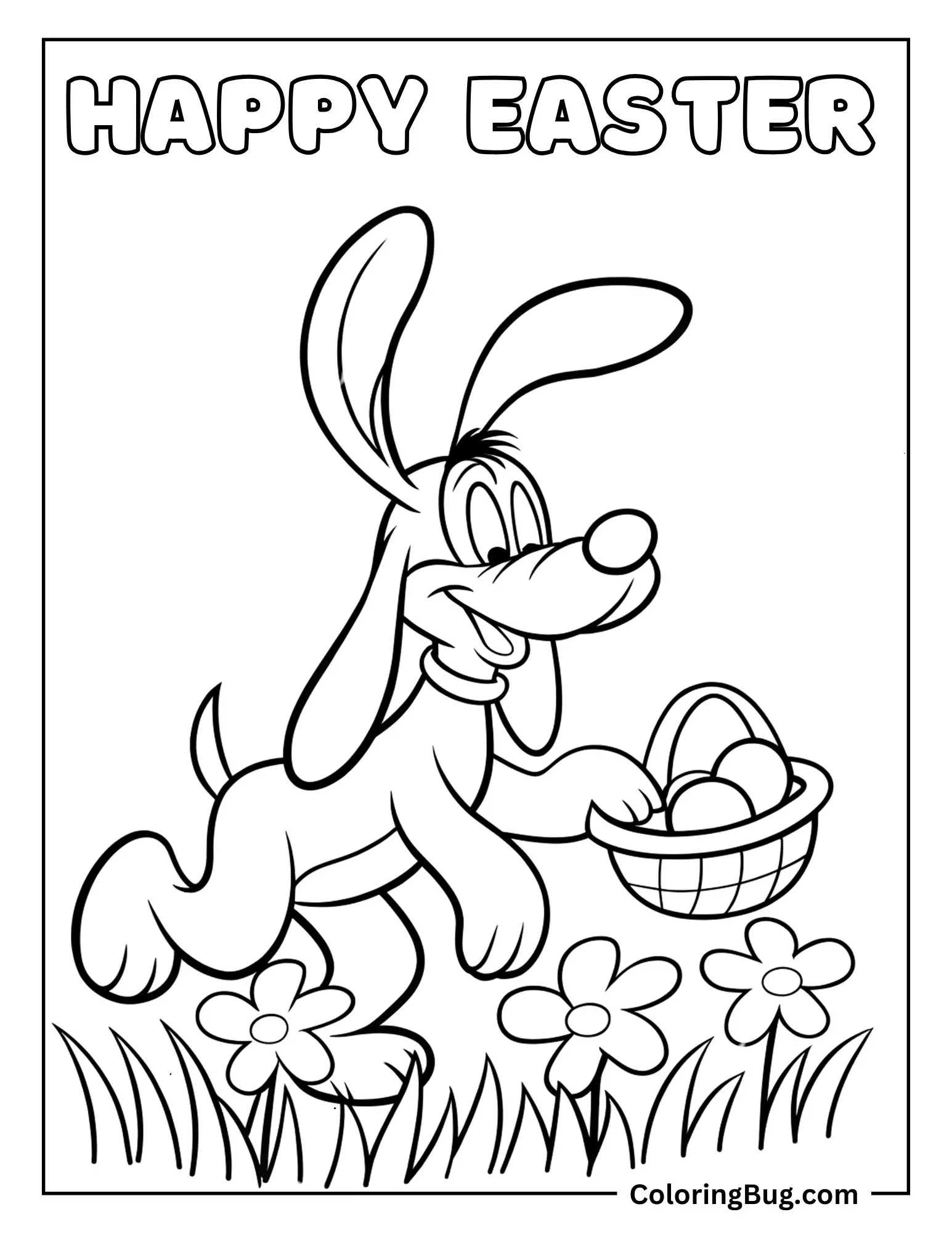 30 Disney Easter Coloring Pages (Free Printable PDFs)