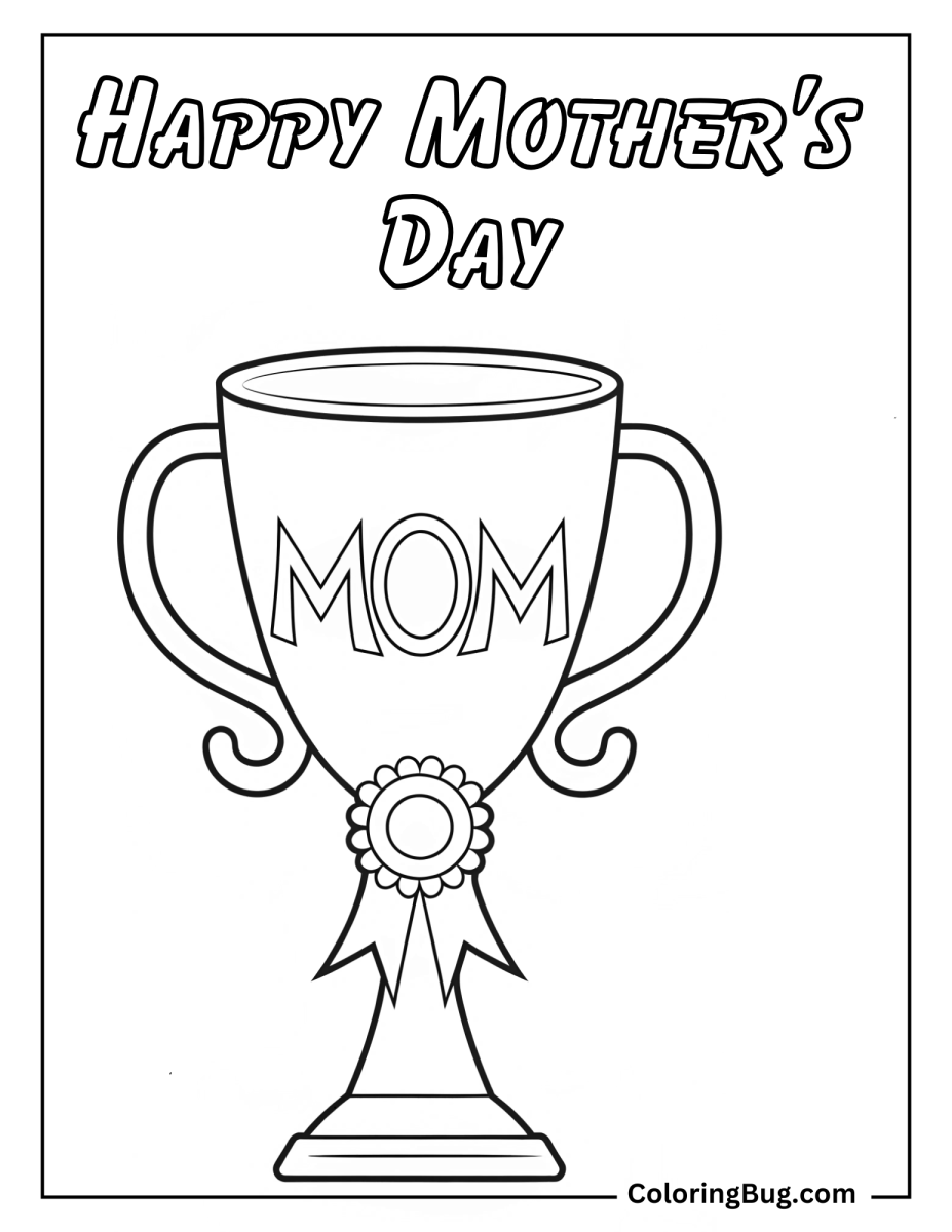 30 Happy Mother's Day Coloring Pages (Free Printable PDFs)