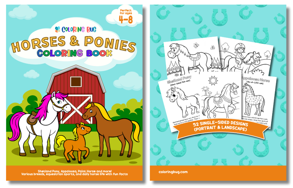 Free Coloring Pages as Printable PDFs | Coloring Bug