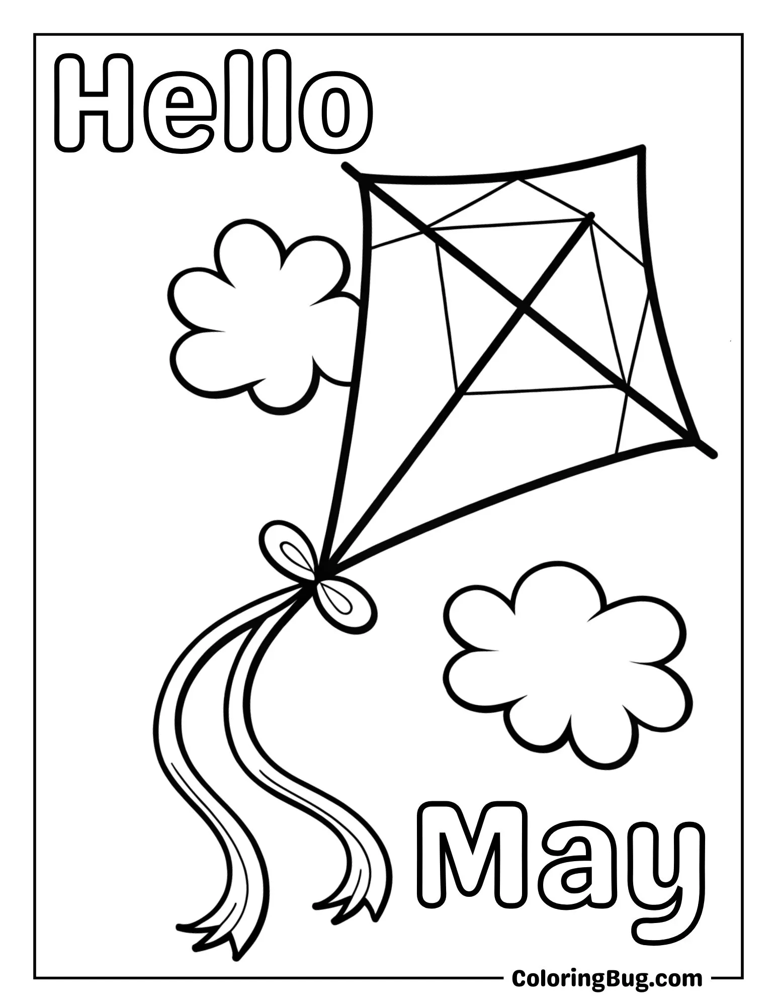 60 May Coloring Pages (Free Printable PDFs)
