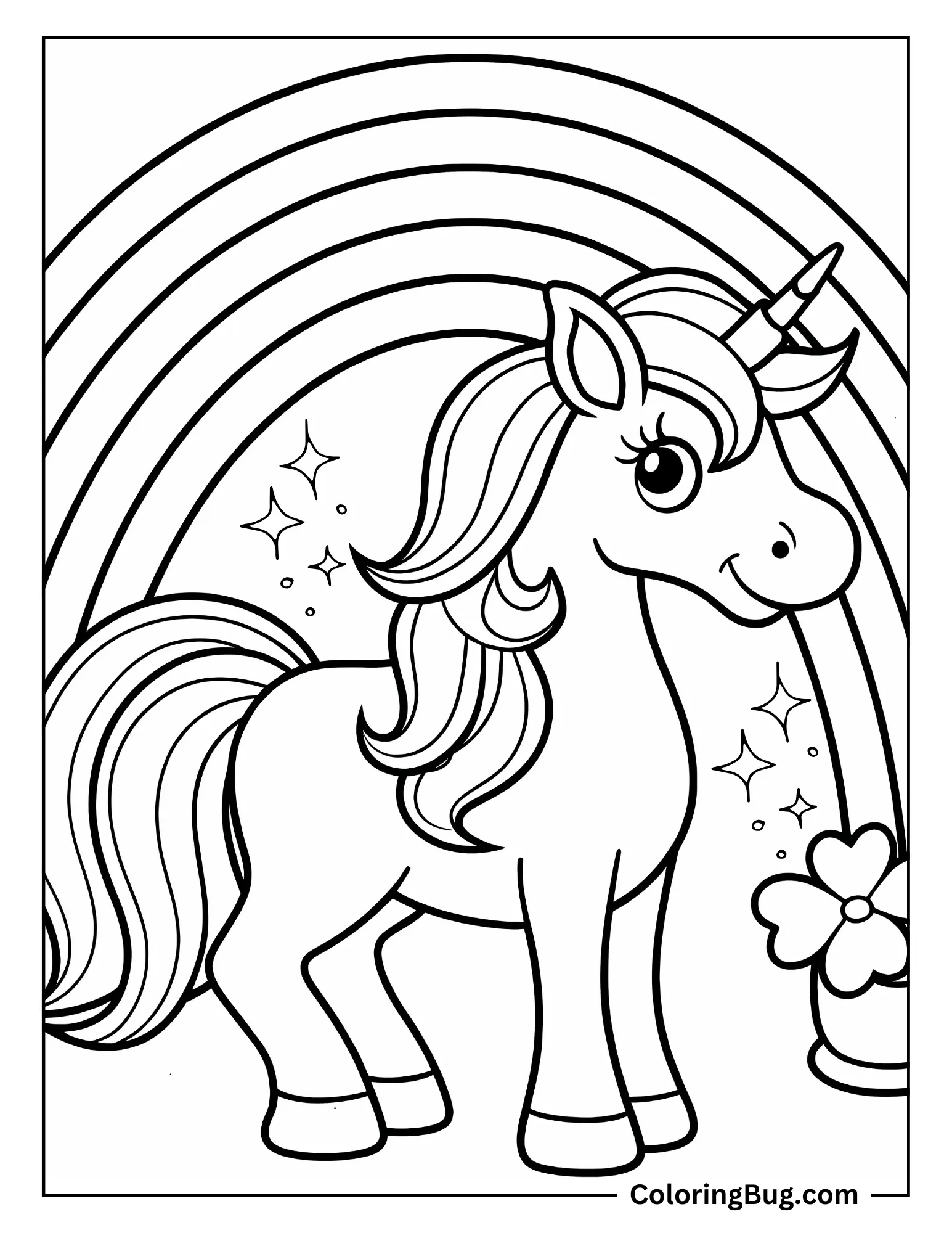 20 Unicorn St. Patrick's Day Coloring Pages (Free Printable PDFs)