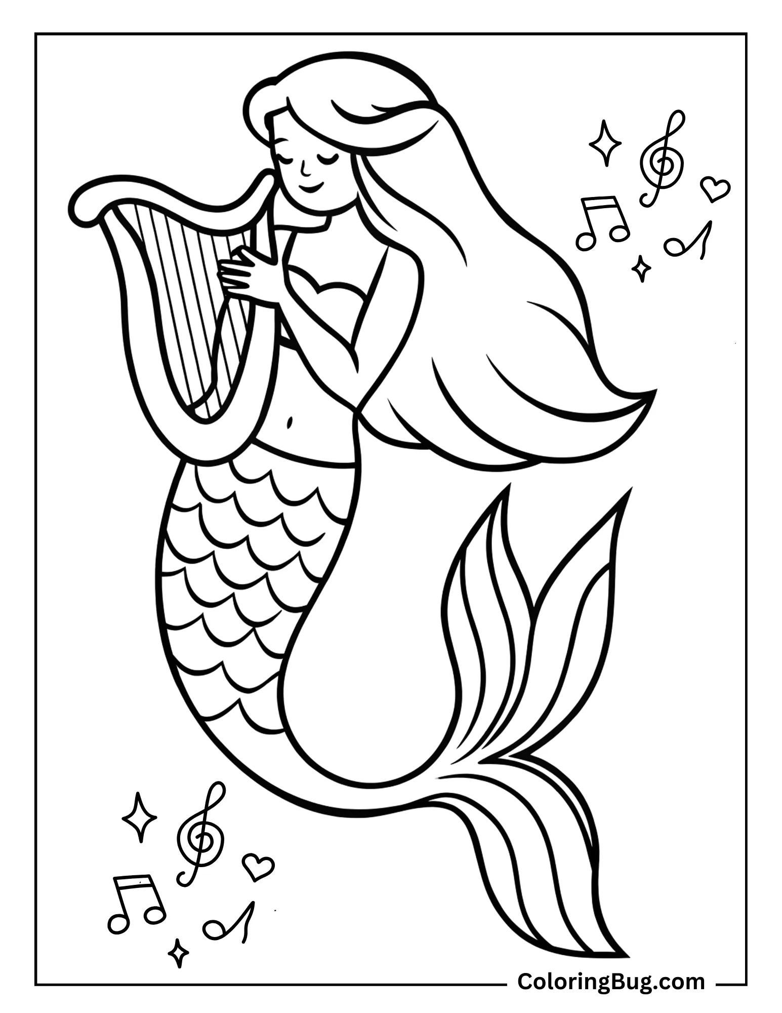 16 Mermaid St. Patrick's Day Coloring Pages (Free Printable PDFs)