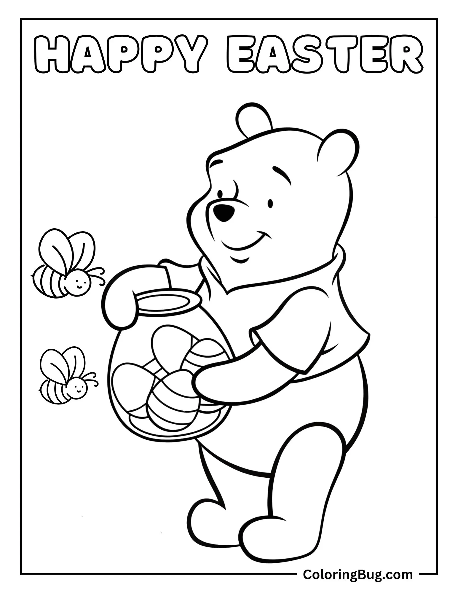 30 Disney Easter Coloring Pages (Free Printable PDFs)