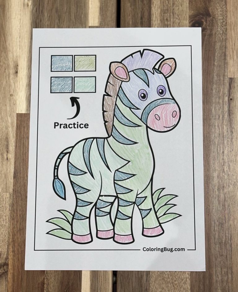 How to Get Better at Coloring (for Kids): 10 Tips with Free Printables