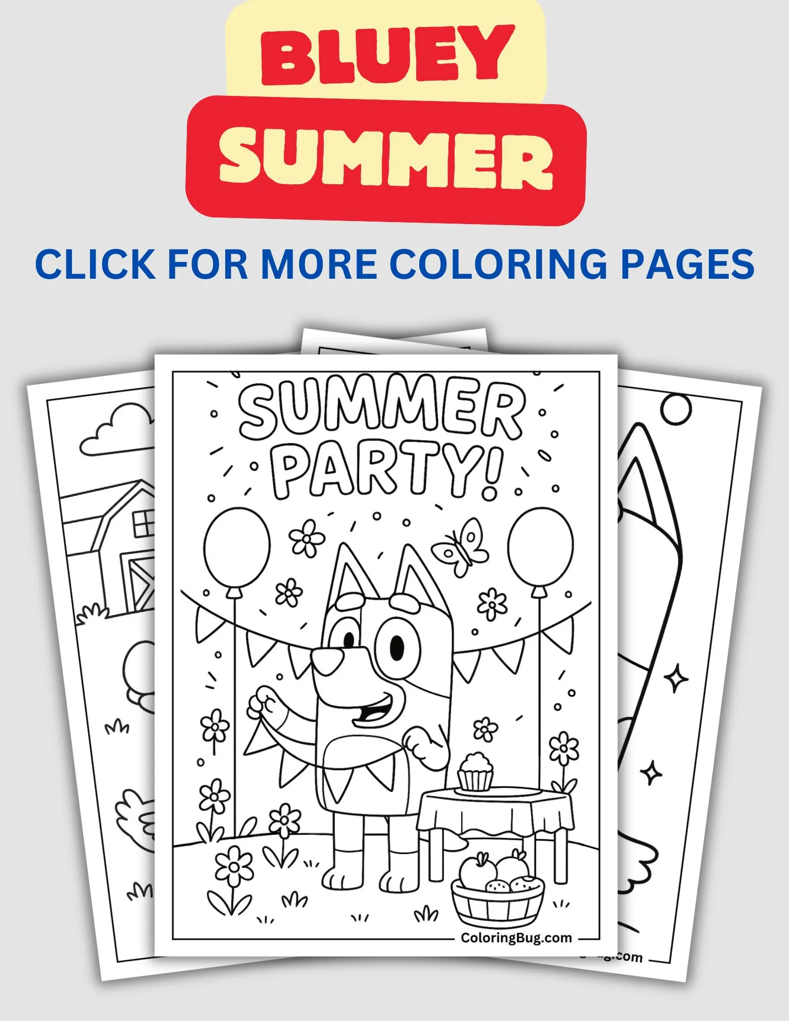 508 Summer Coloring Pages (Free Printable PDFs)