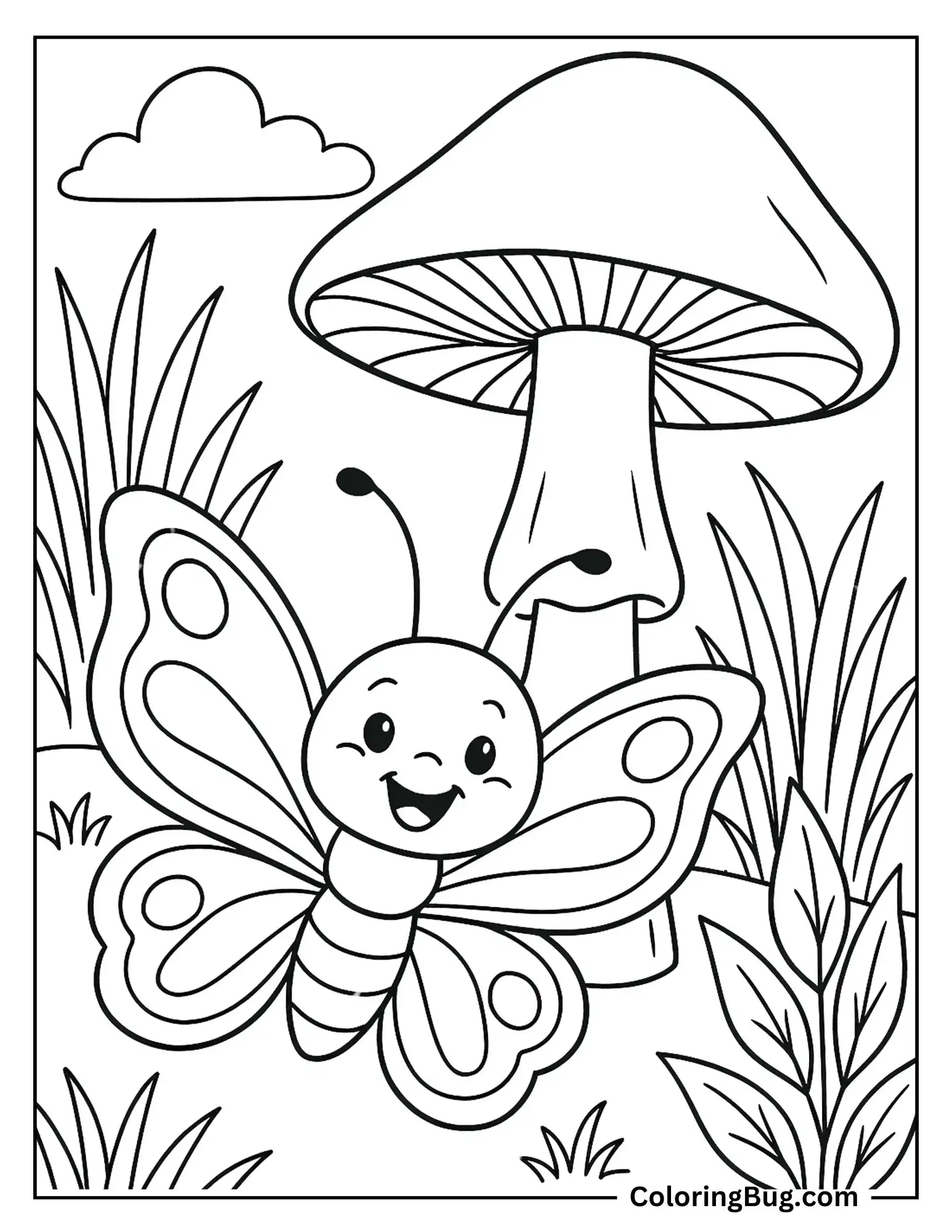 70 Butterfly Coloring Pages (Free Printable PDFs)