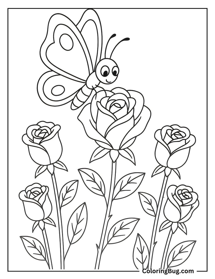70 Butterfly Coloring Pages (Free Printable PDFs)
