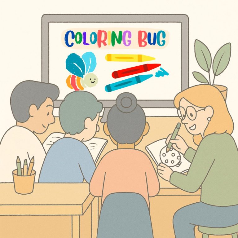 Lesson 5: Identifying and Creating Secondary Colors - Coloring Bug