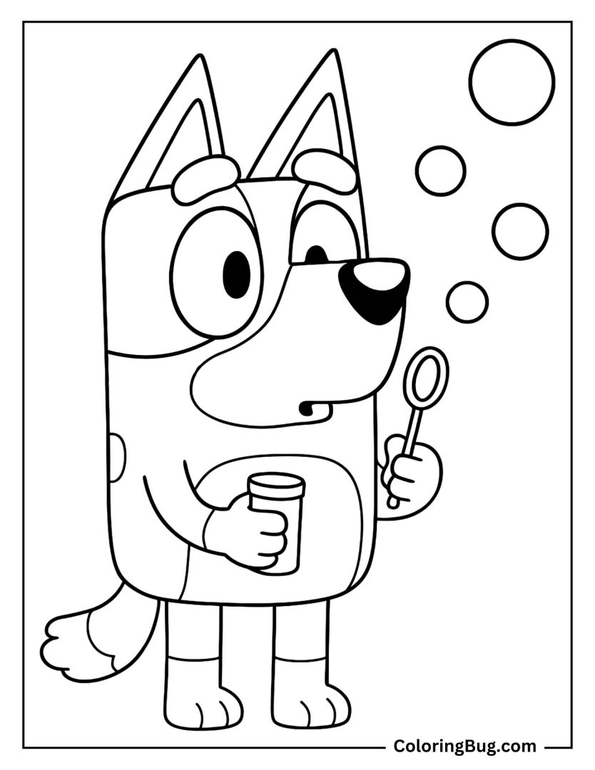 190+ Bluey Coloring Pages (Free Printable PDFs)
