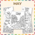 2025 Coloring Calendar - Coloring Bug