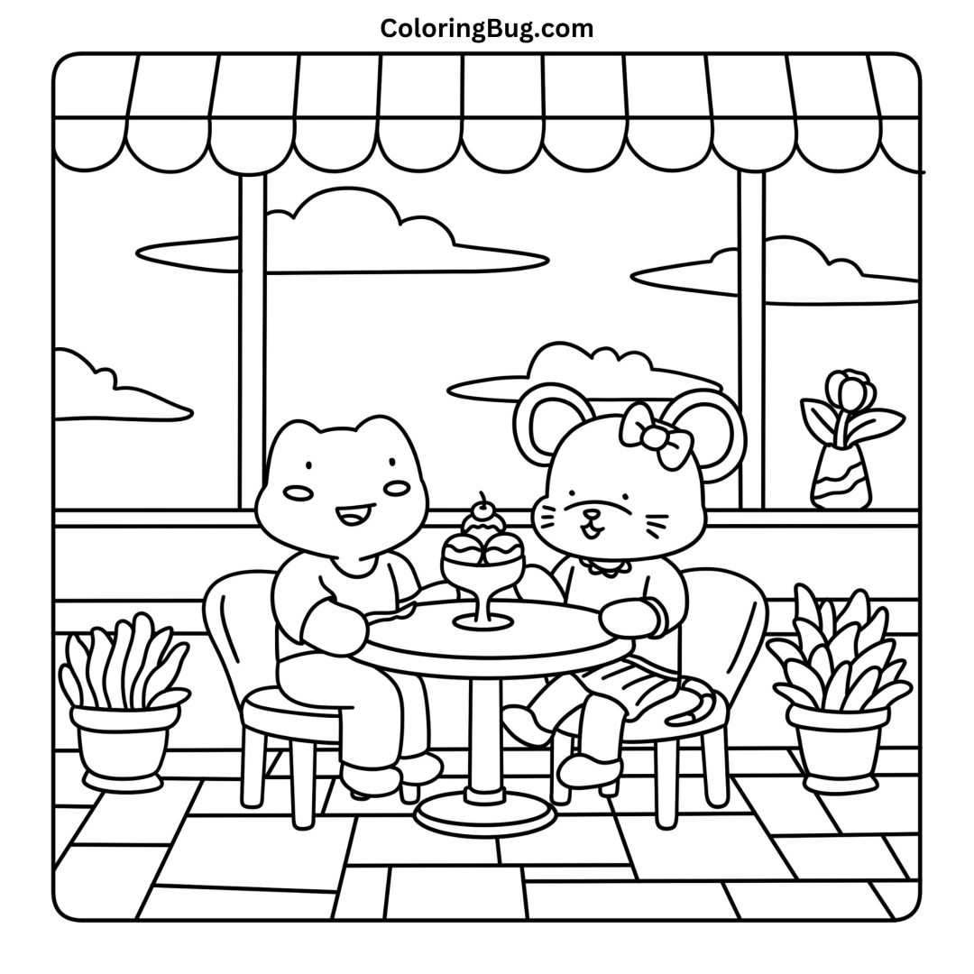 10 Cozy Coloring Pages (Free Printable PDFs) That Are Hand-Drawn