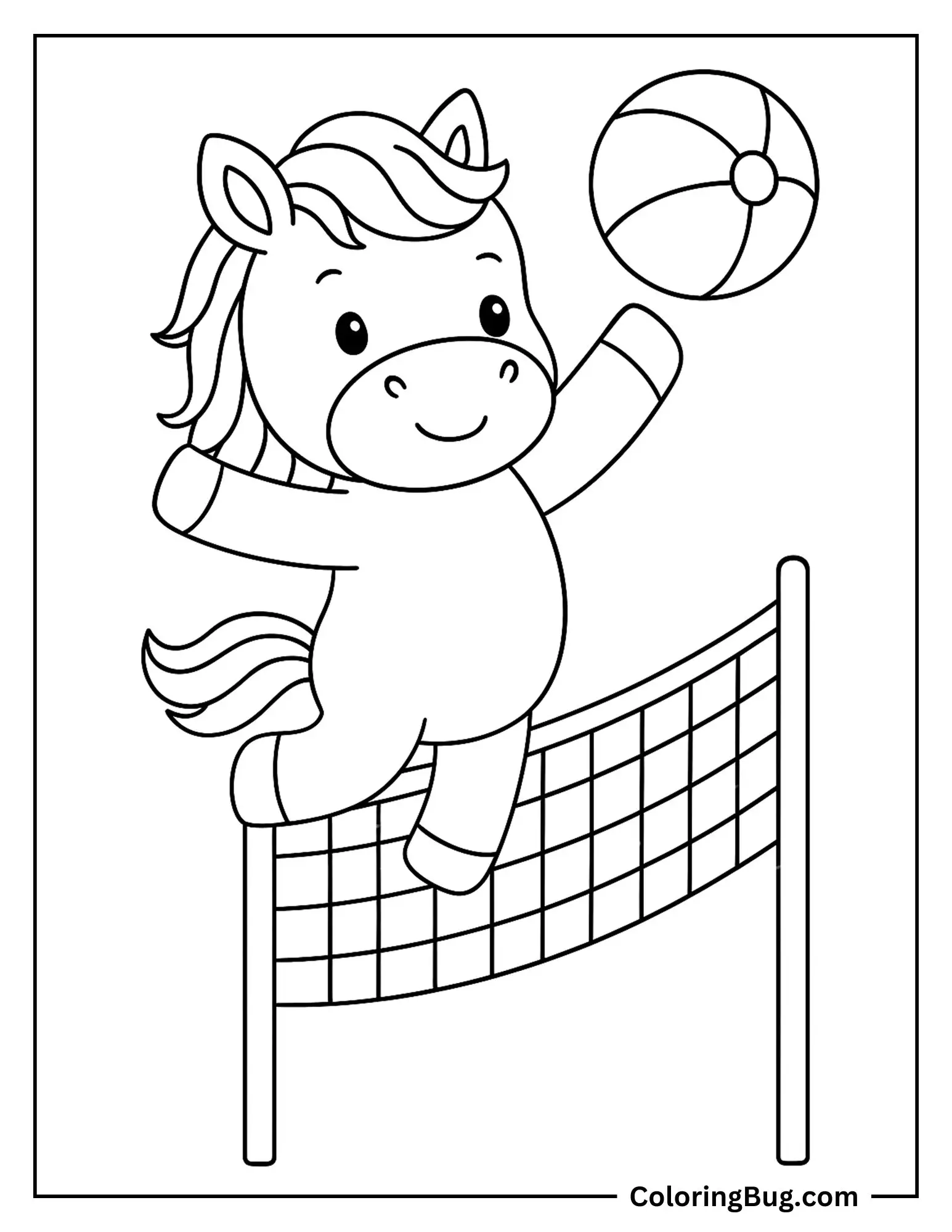 30 Horse Summer Coloring Pages (Free Printable PDFs)