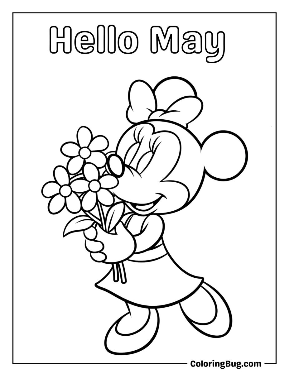 60 May Coloring Pages (Free Printable PDFs)