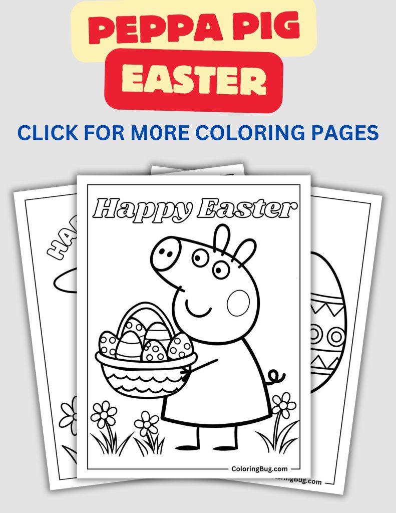 405 Easter Coloring Pages (Free Printable PDFs)