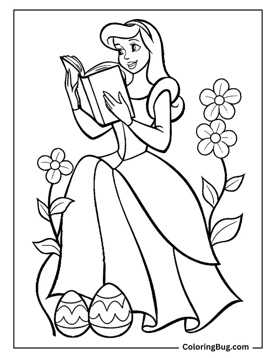 30 Disney Easter Coloring Pages (Free Printable PDFs)