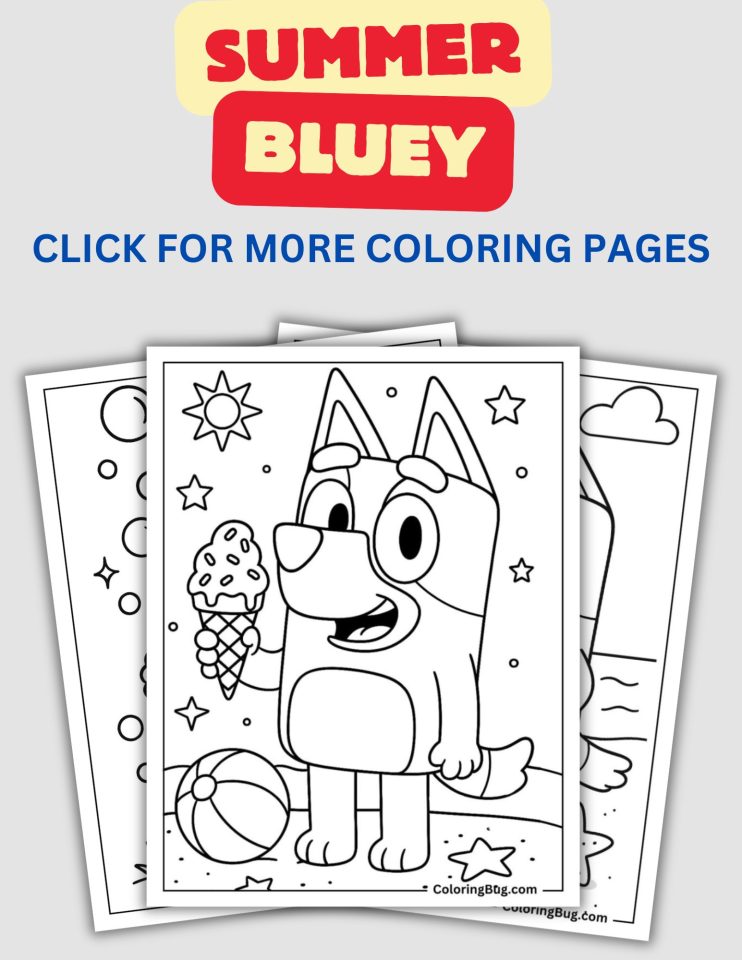 190+ Bluey Coloring Pages (Free Printable PDFs)