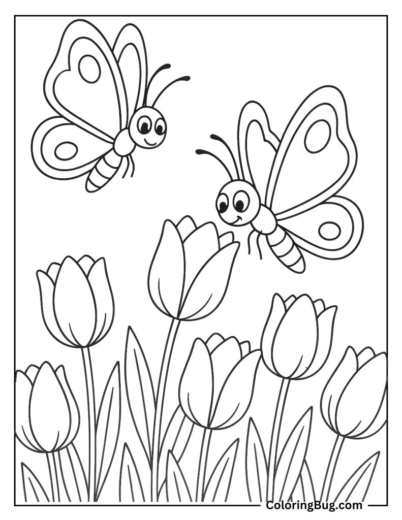 70 Butterfly Coloring Pages (Free Printable PDFs)
