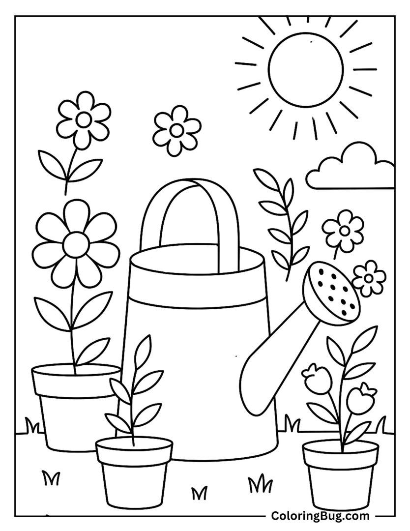 60 May Coloring Pages (Free Printable PDFs)